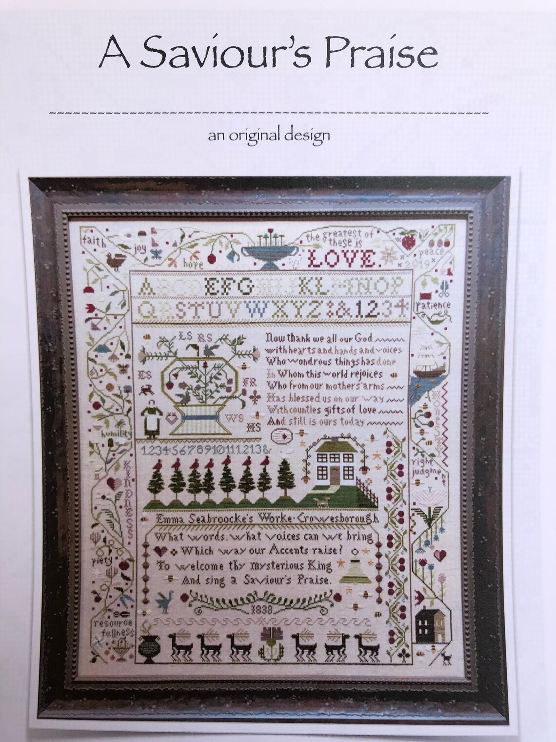 A Saviour’s Praise / Shakespeares Peddler / Cross Stitch Chart ...