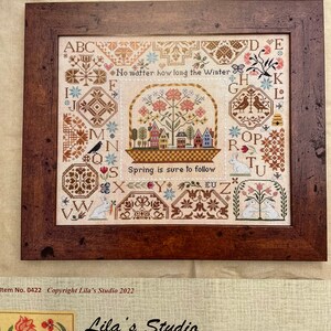 SPRING QUAKER by Lila's Studio / Cross Stitch Chart / Pattern Only - Etsy