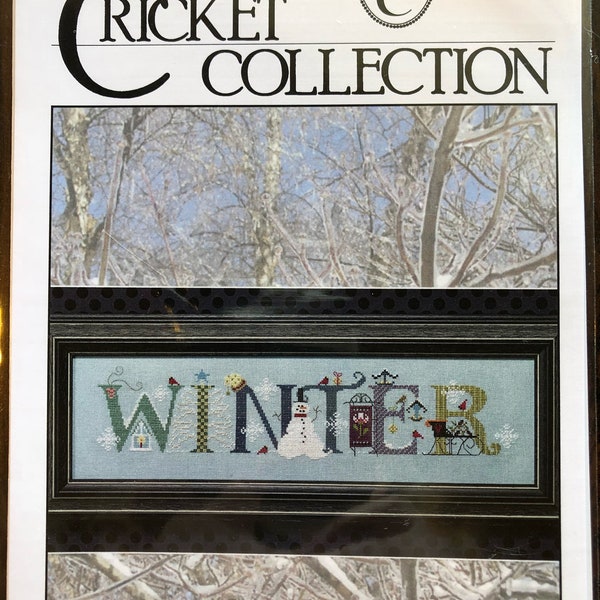 Cricket Collection Winter Cross Stitch Pattern - Etsy