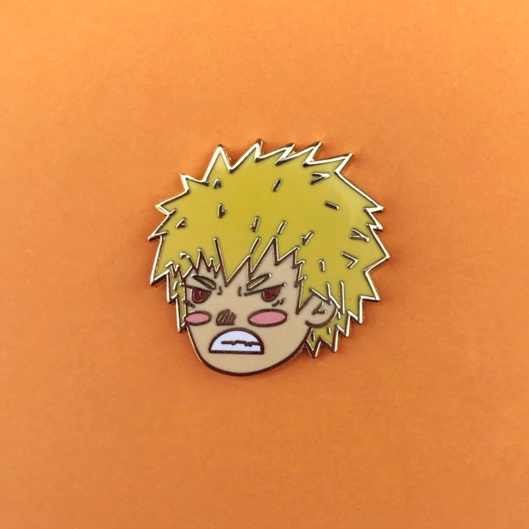 Angry Boy Hard Enamel Pin My Hero Squads: Bakusquad - Etsy