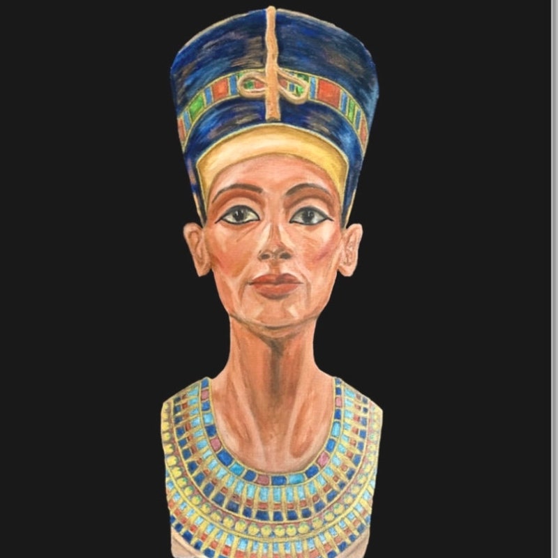 Nefertiti Mask - Etsy