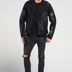 Sale VENOM MOTO JACKET - Black Jacket Men's Snake Reptile Motorcycle ...