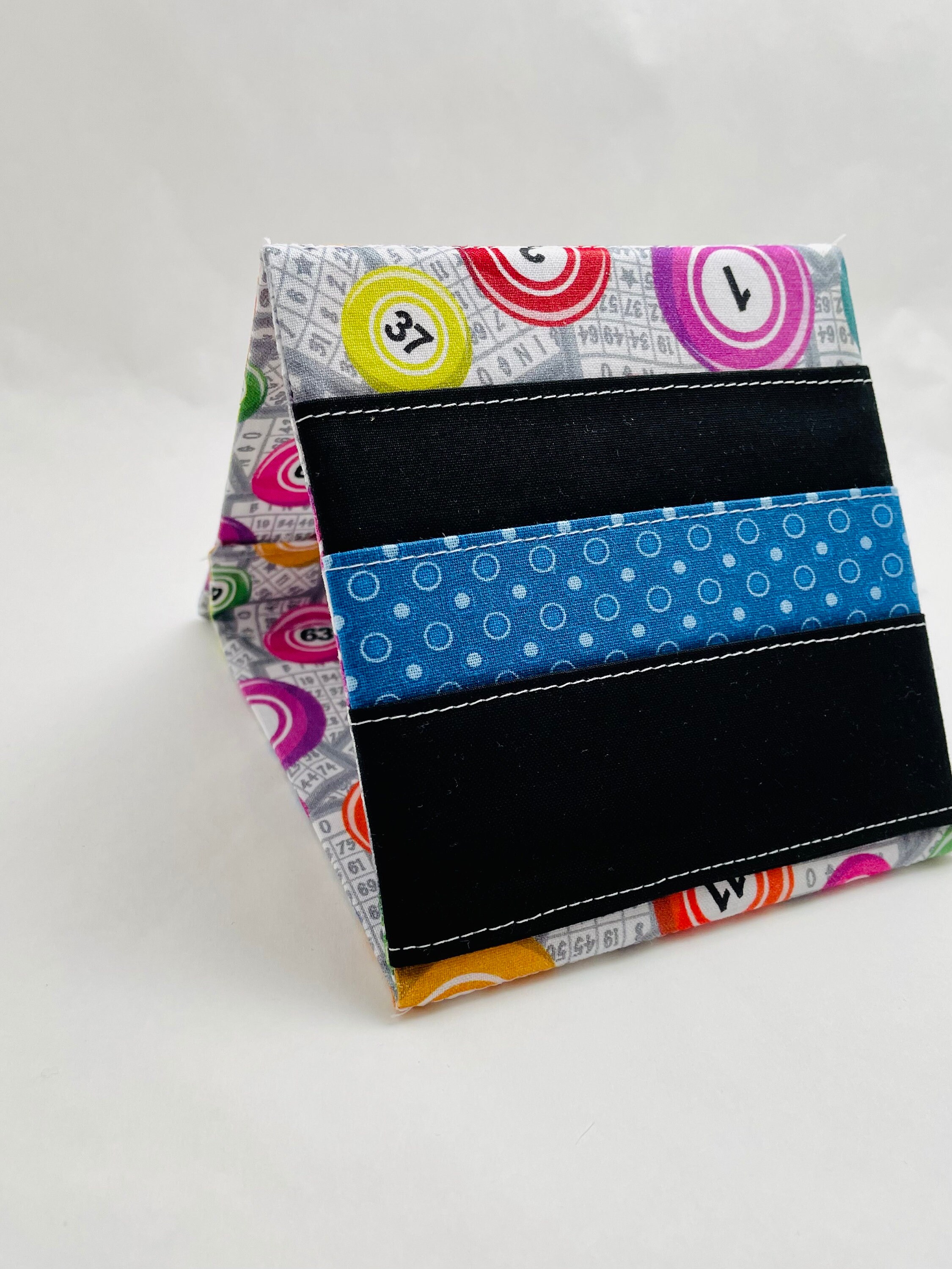 Handmade Mini Bingo Cards Print Pull Tab Holder: Half Width, Trifold ...