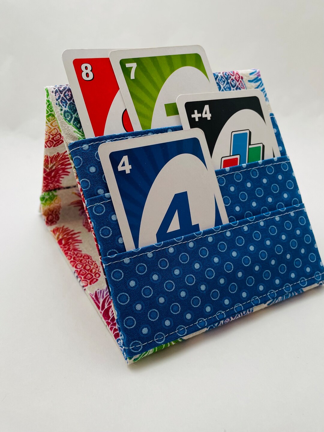 Half Width Rainbow Pineapples Print Bingo Pull Tab Holder, Half Size ...