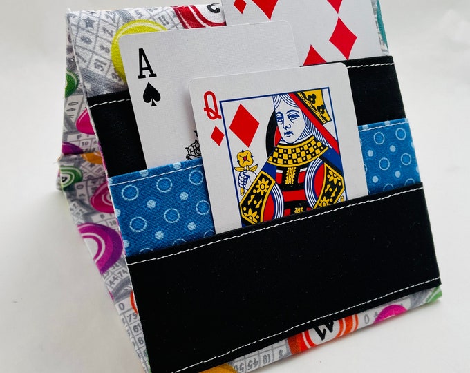 Half Width Shamrocks Bingo Pull Tab Holder, Half Size Clover Print ...