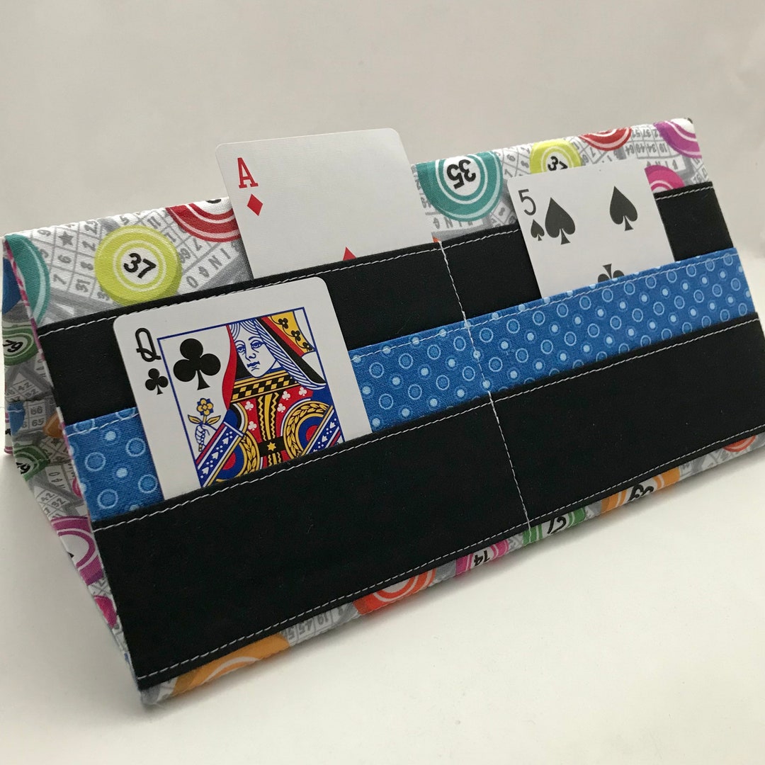 Bingo Balls and Cards Print Folding Bingo Tab Holder - Etsy