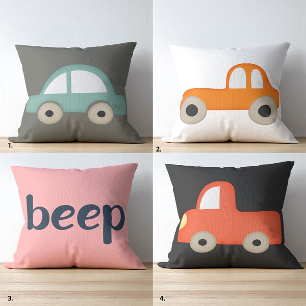 Car Pillow Pattern - Etsy