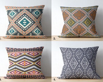 Ethnic Throw Pillow | Etsy