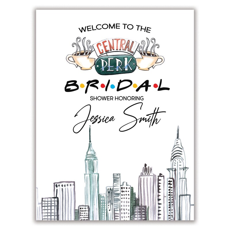 Friends Central Perk Printable - Etsy