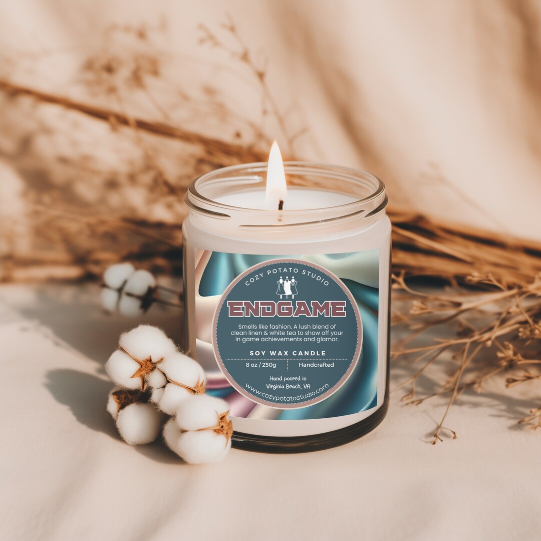 Endgame Soy Candle for Gamer Gift Candle for Geek Container Candle ...