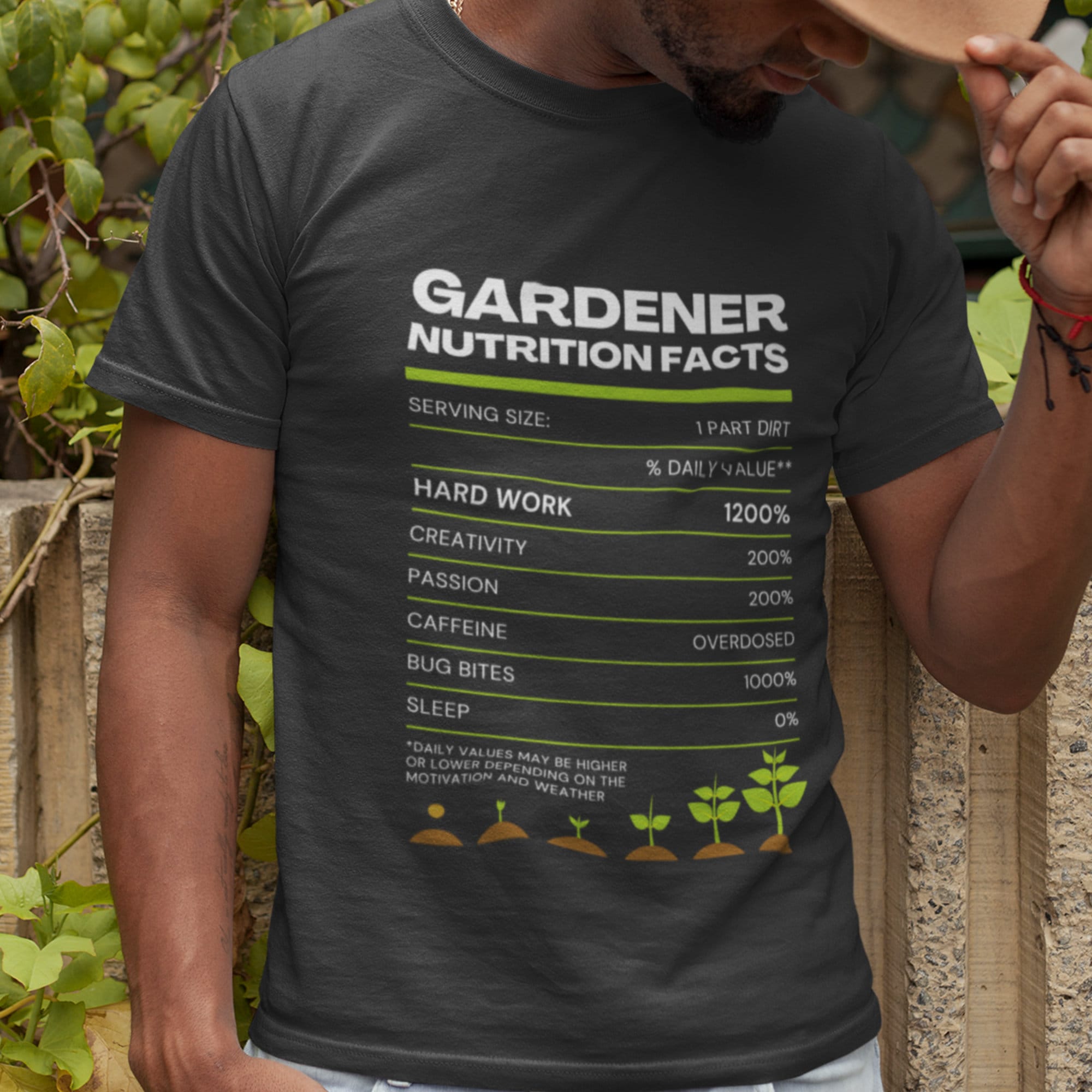 Mens Gardening Shirt for Man Gardener T-shirt Funny Gardening Gift for ...