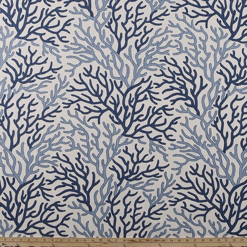 Coral Reef Upholstery Fabric Nautical Fabric by the Yard - Etsy