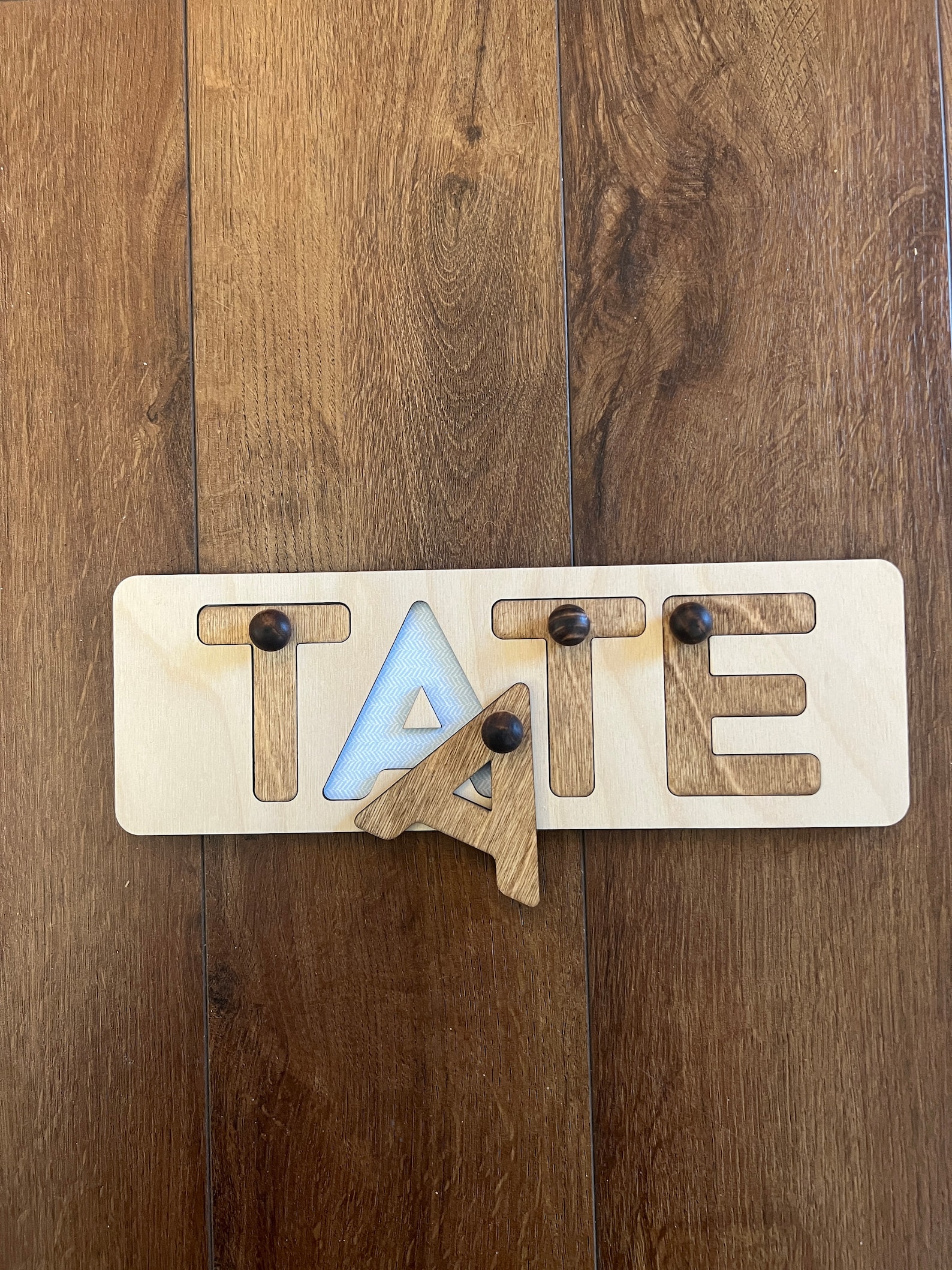 Starry Night Name Puzzle - Etsy