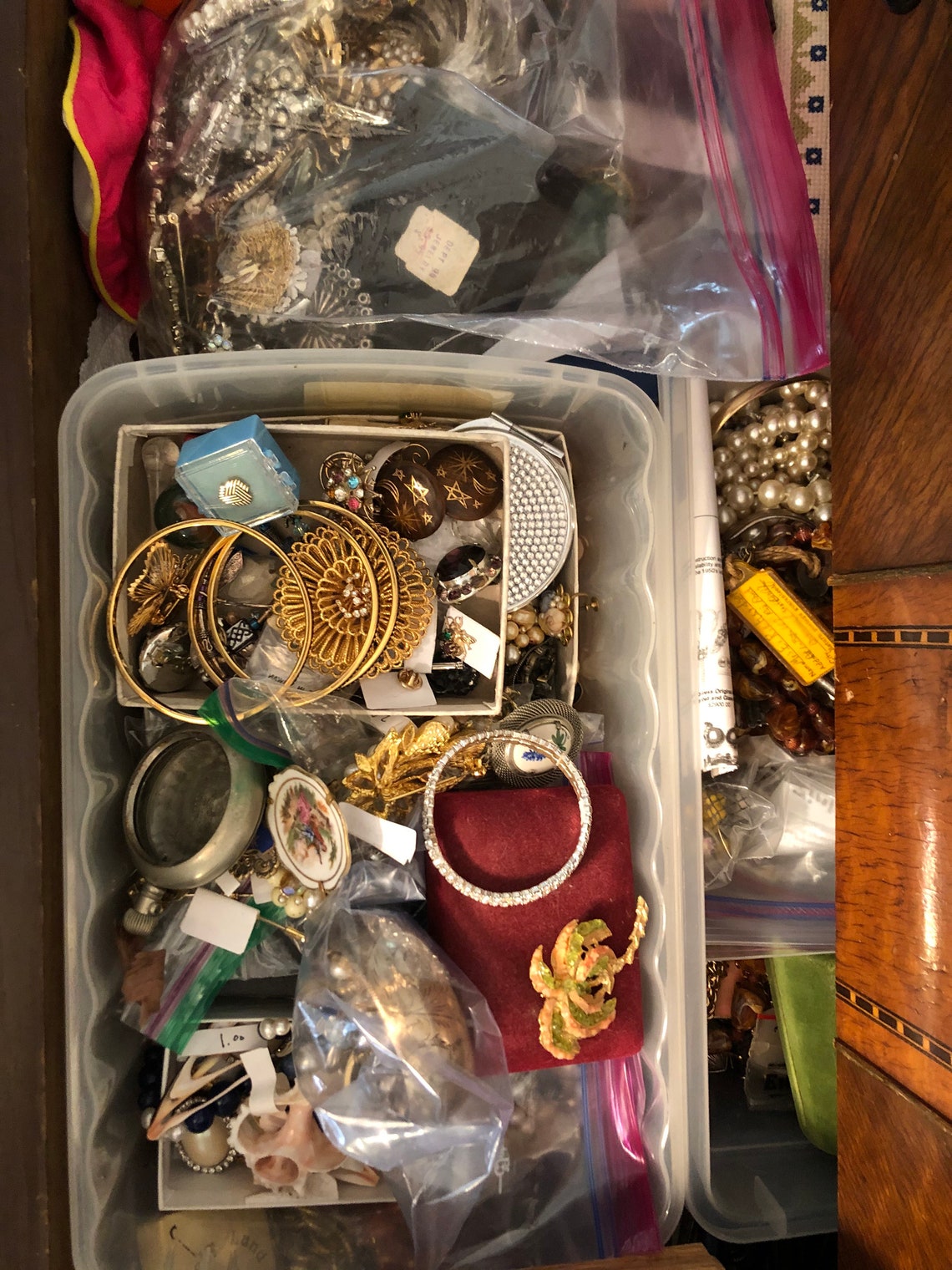 Vintage Jewelry Mystery Box Vintage Jewelry Treasures | Etsy