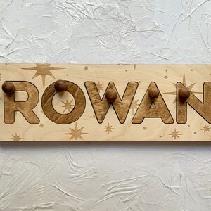 Starry Night Name Puzzle - Etsy