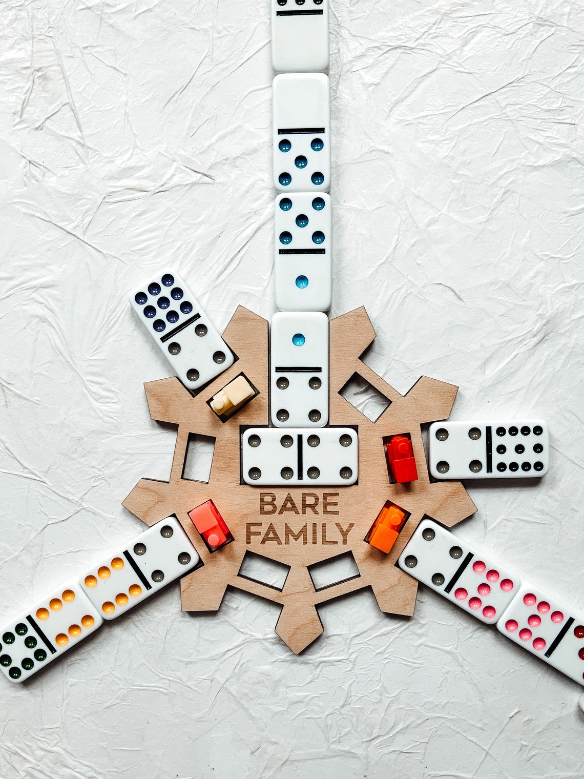 Custom Domino Train Center Piece Personalized Game Piece - Etsy