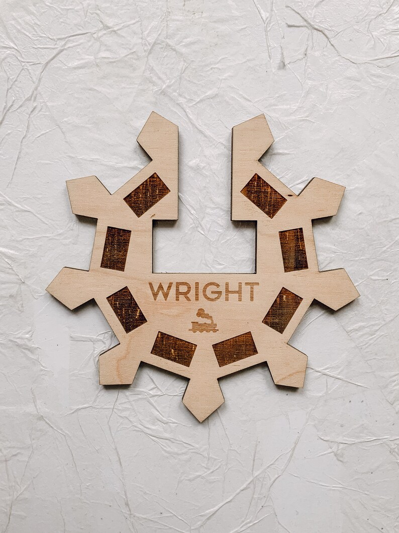 Custom Domino Train Center Piece Personalized Game Piece - Etsy