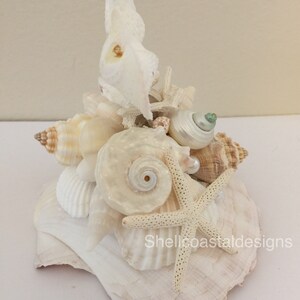 Shell Cake Topper Seashell Cake Topper Wedding Cake Topper - Etsy