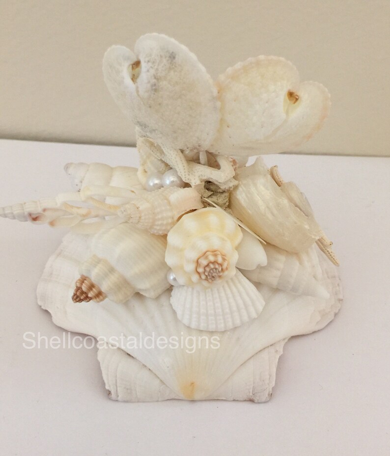 Shell Cake Topper Seashell Cake Topper Wedding Cake Topper | Etsy