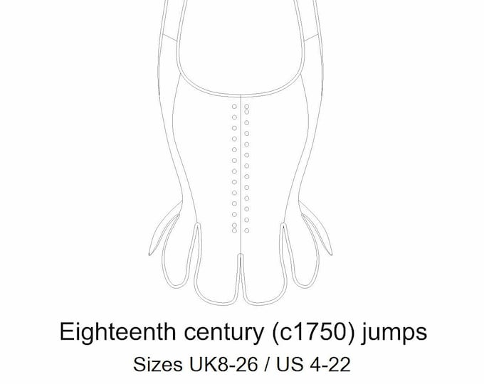 18th Century Stays, Corset: Jaquard Fabrics - Etsy UK