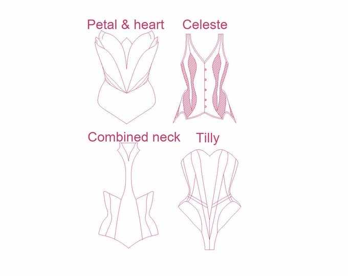 CorsetsbyCaroline - Corset Patterns and One-off Bespoke Corsets - Etsy UK