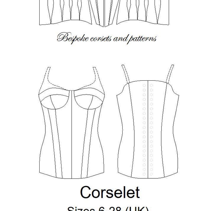 Corselet - Etsy UK