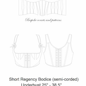 Regency Pattern Collection - a Short, Mid and Long Stays (digital ...