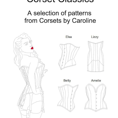 Corset Classics: a Selection of Patterns From Corsets by - Etsy