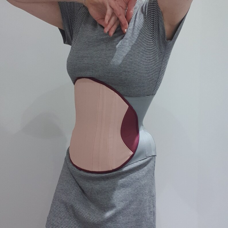 Corset Pattern Olivia a stealthing oval shaped underbust | Etsy