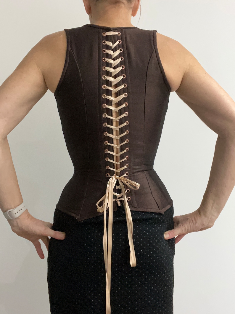 Corset Pattern! the Waistcoat-inspired CUPPED Corset in Sizes UK 8-24 ...