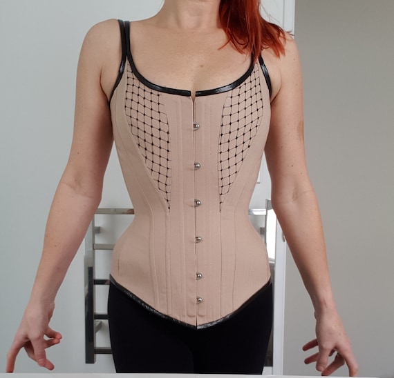 Corset Pattern Celia the 10 Panelled Strapped Over bust With Bust Gusset Sizes UK 8 20 US 4 16 Etsy