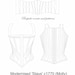 Stays Pattern a Rococo Strapped Stays Pattern molly Sizes UK8-24 US 4 ...