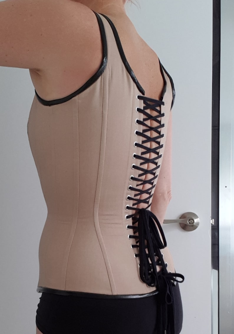 Corset Pattern Celia the 10 panelled strapped over-bust | Etsy