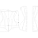 Corset Pattern! Isosceles - an 18 or 22 Panel Under-bust Corset Pattern ...