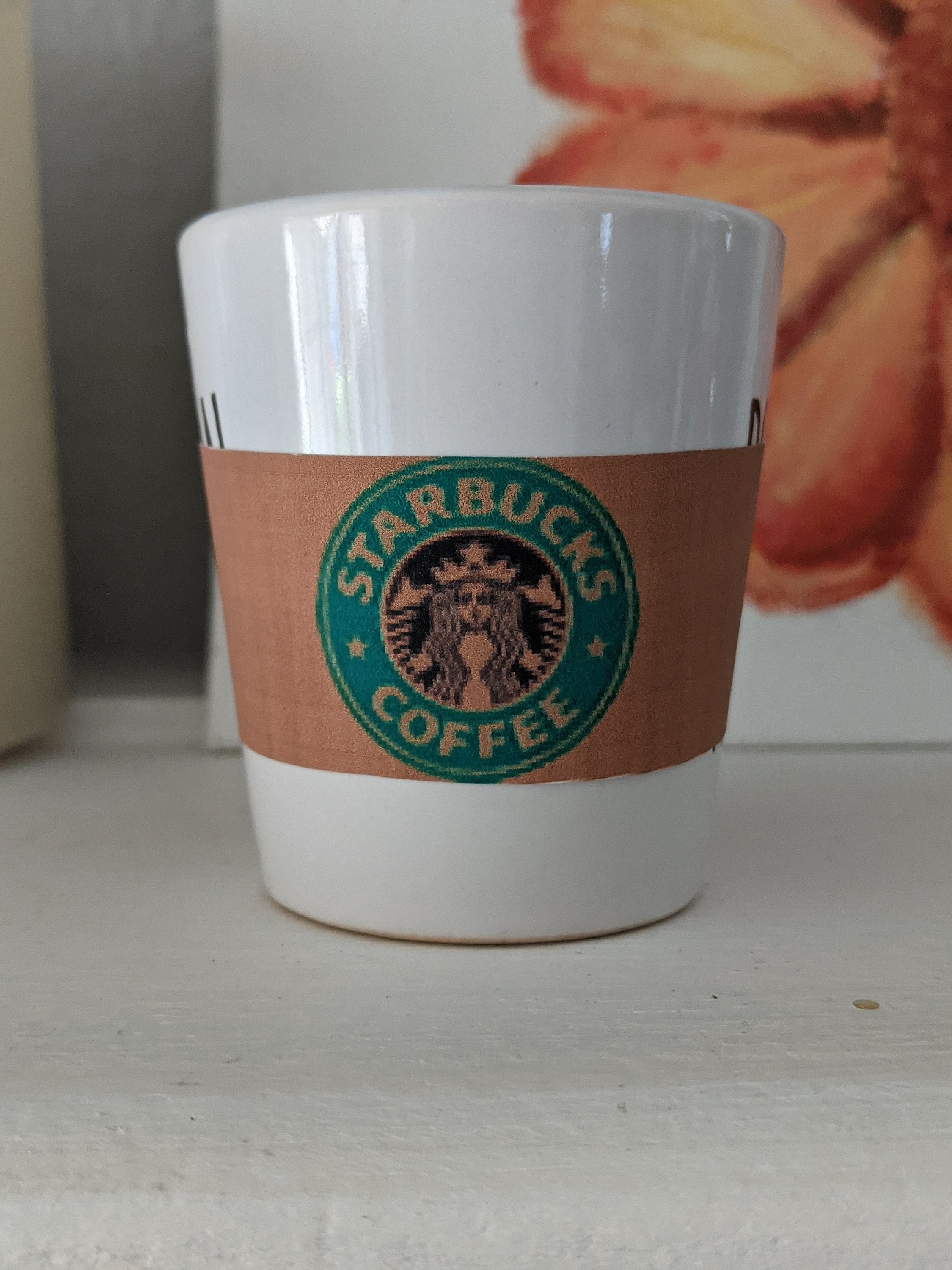Starbucks Mini Coffee Sleeve Sheet - Etsy