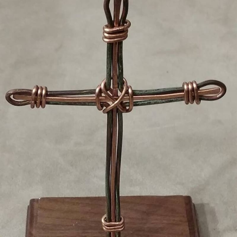 Wire Cross - Etsy