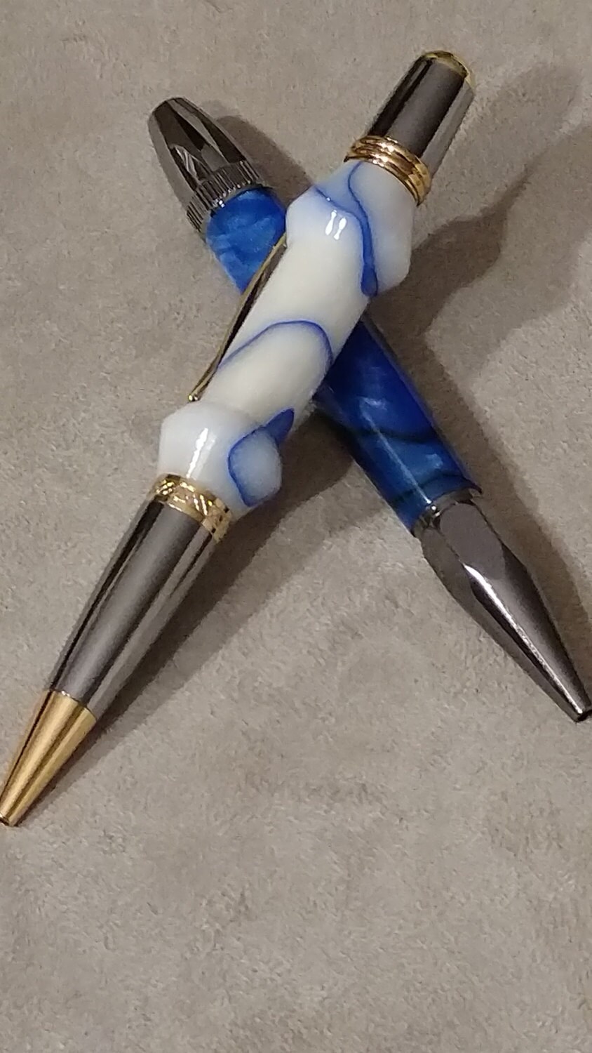 Couples Pen Set CLEARANCE Acrylic Writing Pens Hand Turned | Etsy