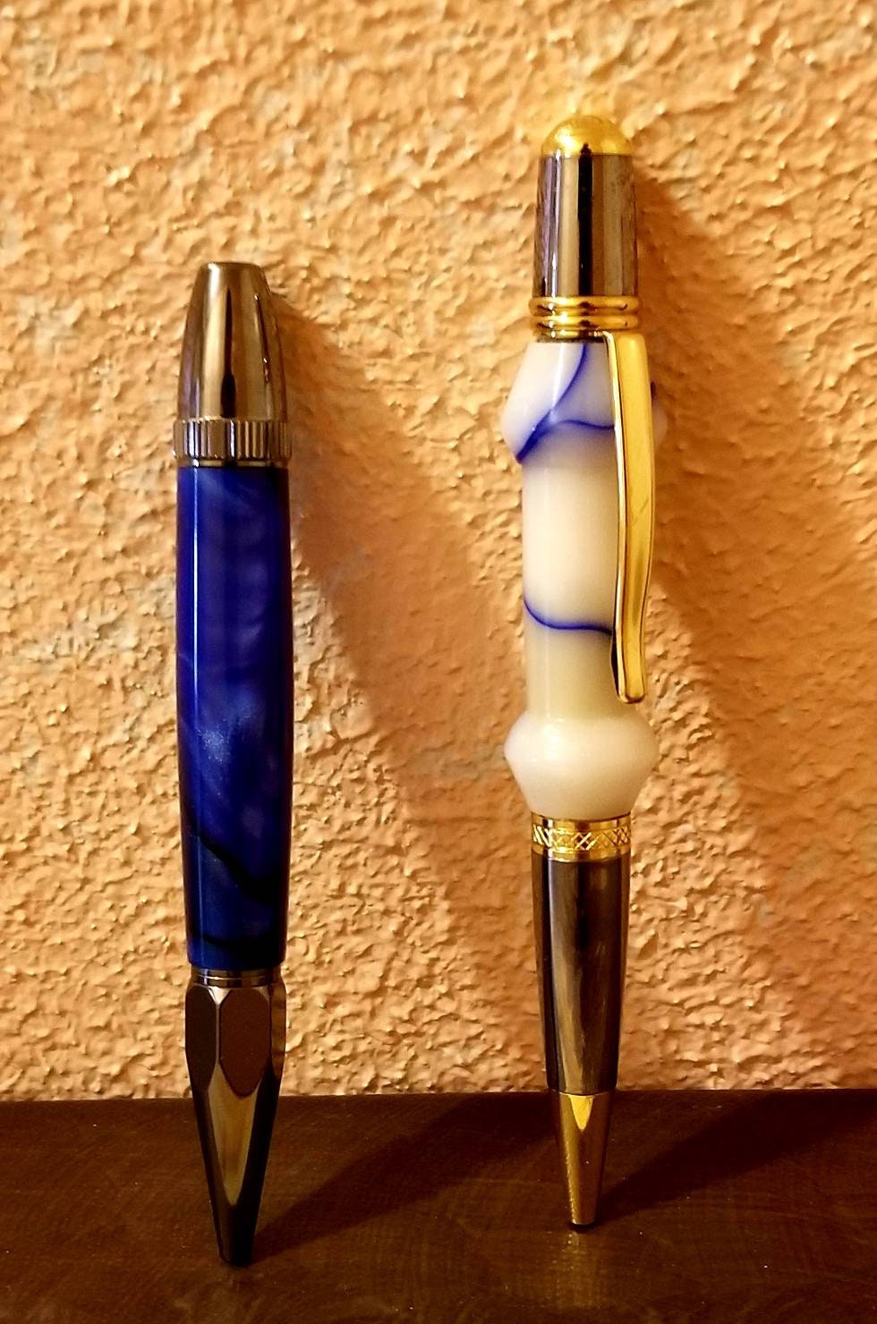Couples Pen Set CLEARANCE Acrylic Writing Pens Hand Turned - Etsy
