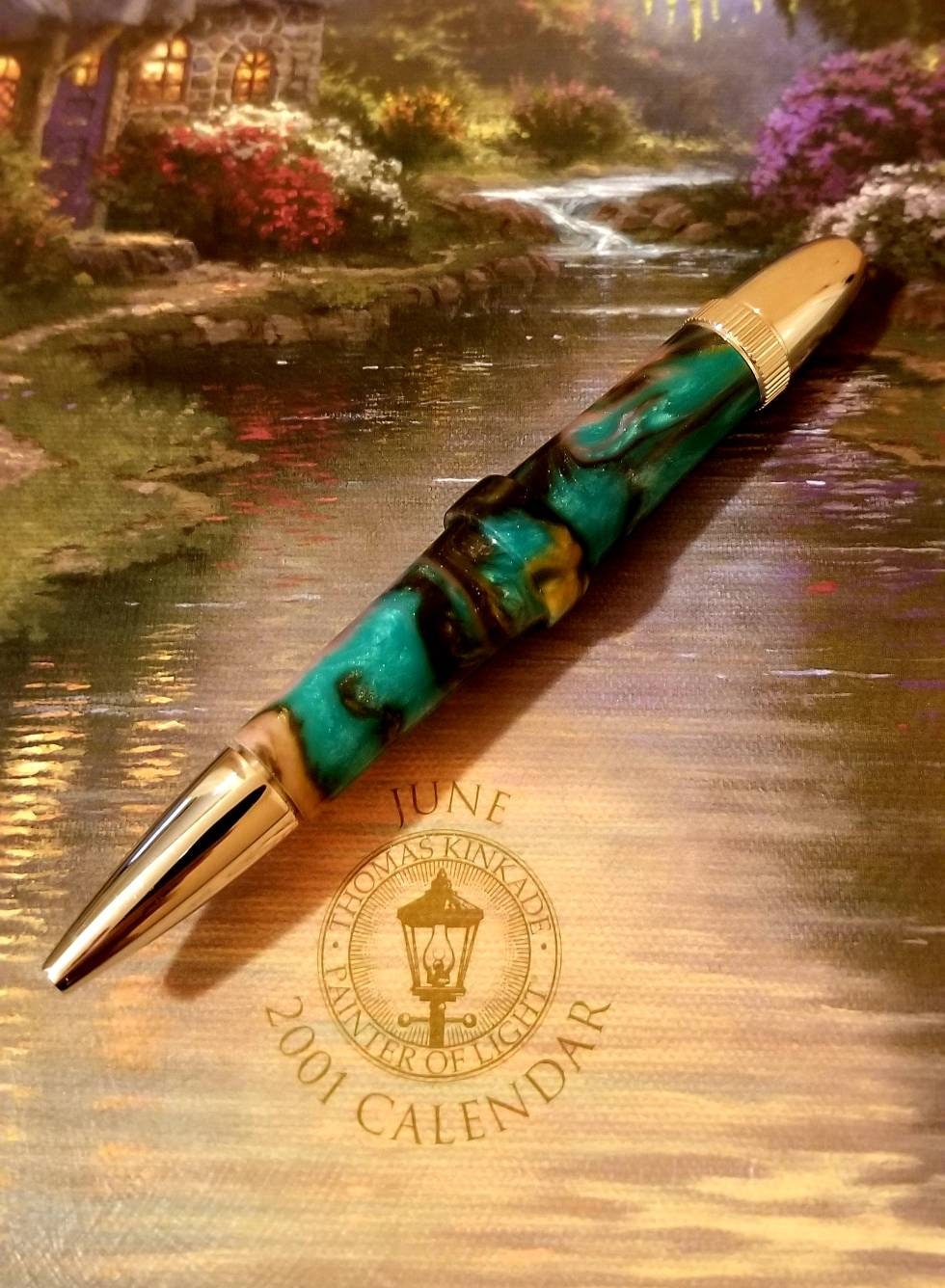 Acrylic Writing Pen Striking Colors Variegated Purple - Etsy