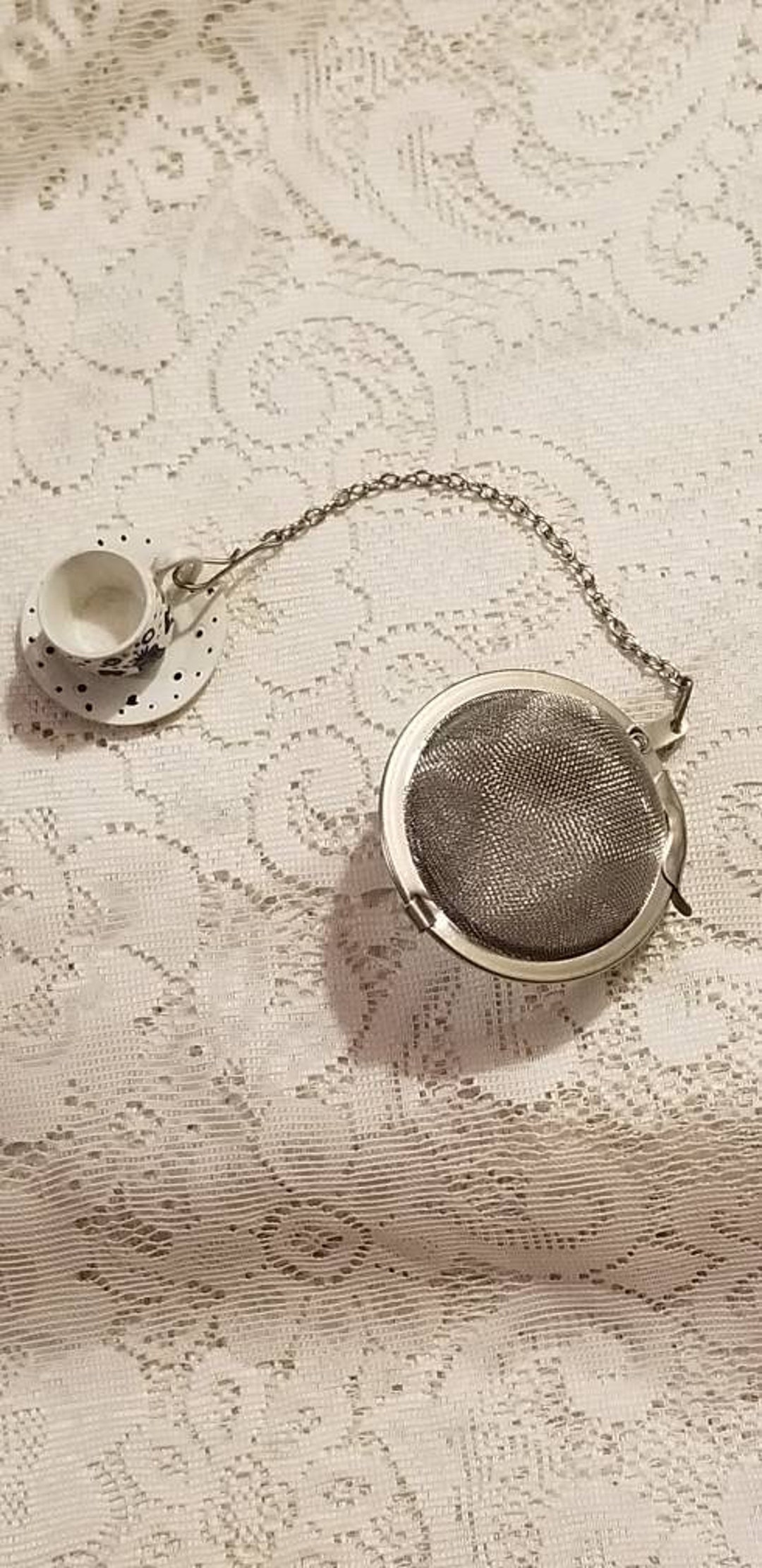 Tea Cup Tea Ball Drink Morning Tea Ball Vintage Tea Ball - Etsy
