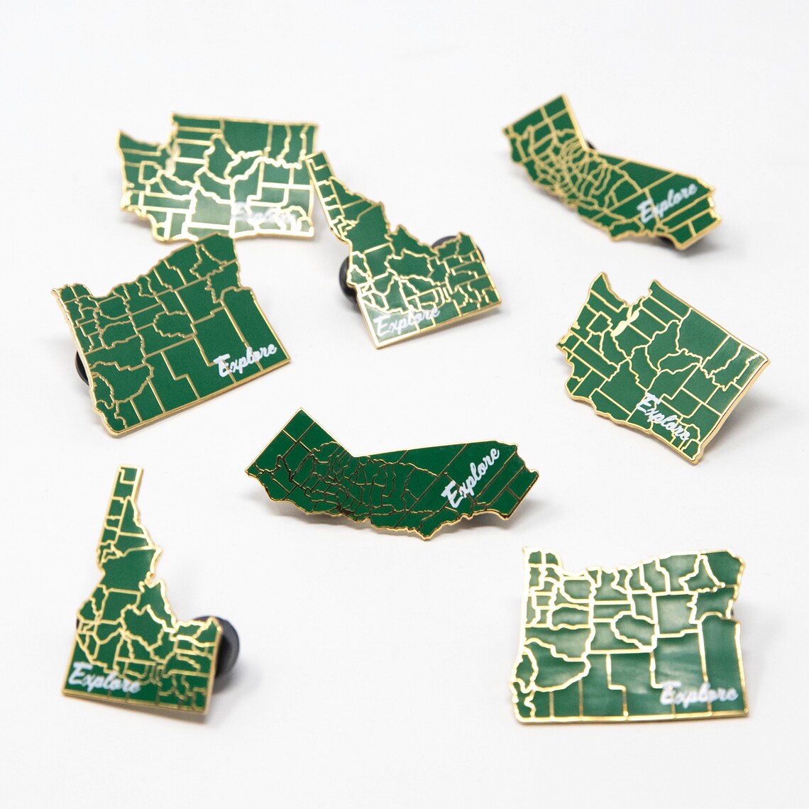 California Pin - Etsy