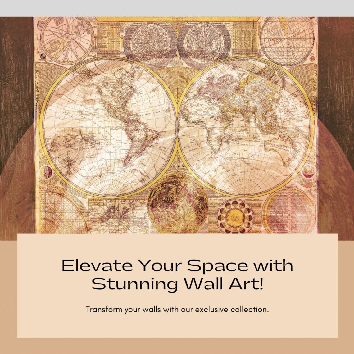 Celestial Cartography: Earth Through Time - Etsy