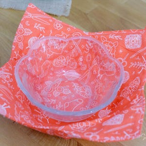 Soup Bowl Cozy Pattern PDF - 3 Sizes Microwave Safe Sewing Pattern ...