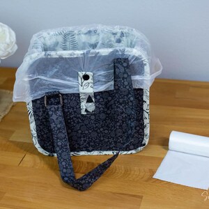 DIY Car Trash Can Sewing Pattern - Easy Auto Garbage Bag PDF - Keep ...
