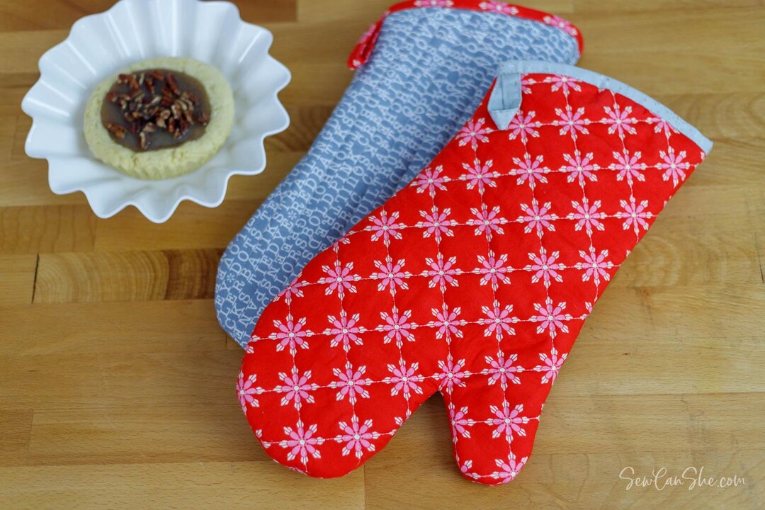 Easy Oven Mitt Sewing Pattern - Fat Quarter Friendly PDF - Beginner ...