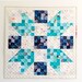 Father's Choice Glitter Quilt Pattern - Low Volume Scrappy Strip Quilt ...