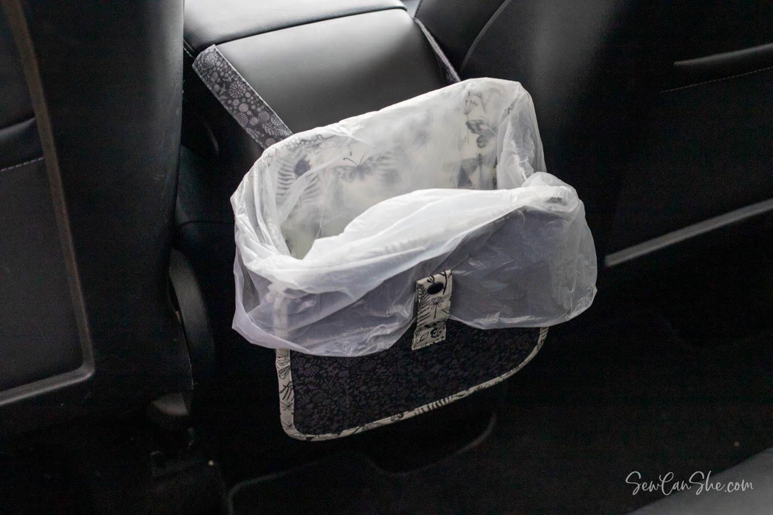 DIY Car Trash Can Sewing Pattern - Easy Auto Garbage Bag PDF - Keep ...