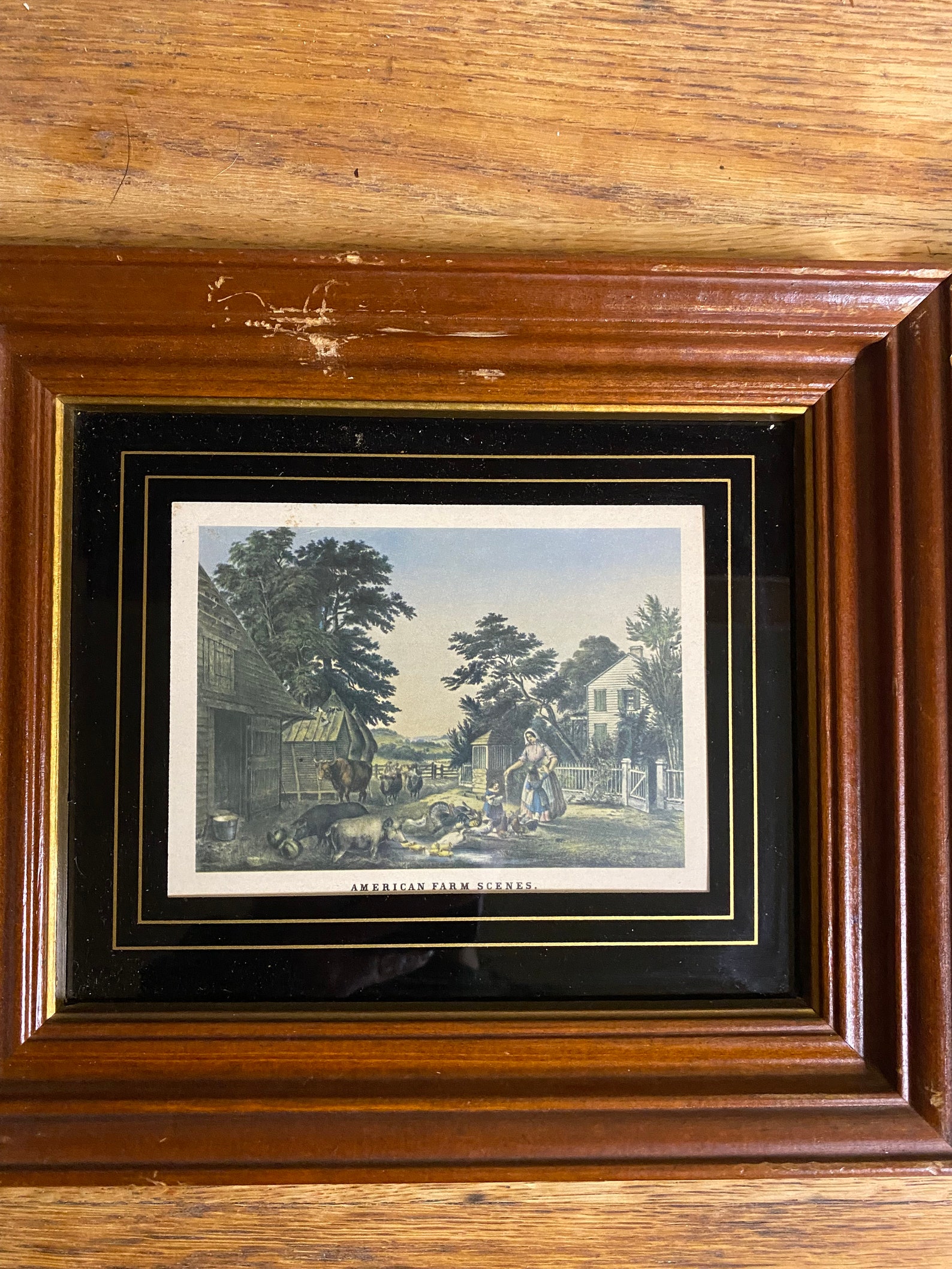 Vintage Framed Currier & Ives Prints - Set of 2 - Etsy