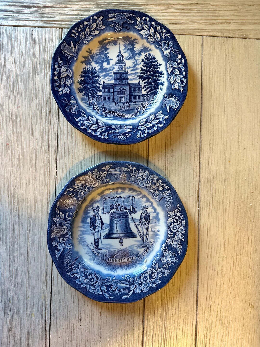 Vintage Wedgwood Commemorative Plates (set of 2) - Etsy