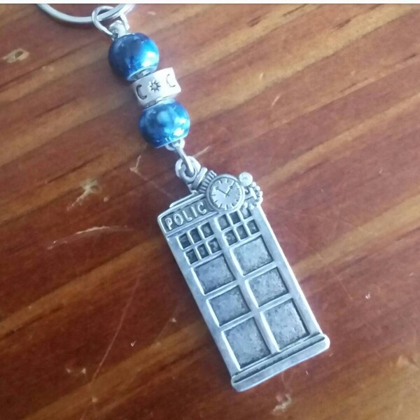 Tardis Key Chain - Etsy